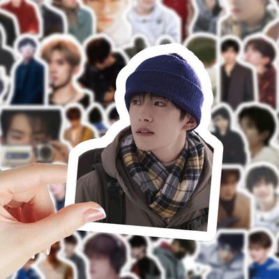 新款易烊千玺贴纸高颜值爆款