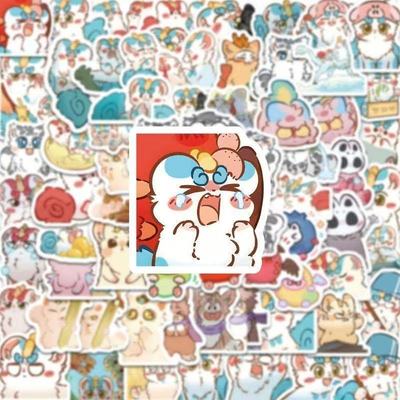 有兽焉贴纸可爱卡通贴画