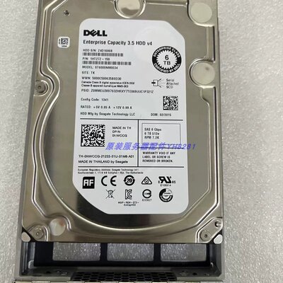 ST6000NM0034 6TB 3.5 6G SAS 0NWCCG 服务器硬盘R720 R730议价