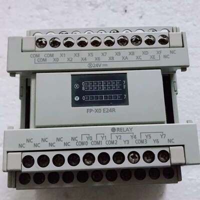 PLC FP-X0 E24R AFPX0E24R-F 成色漂亮功能包好议价