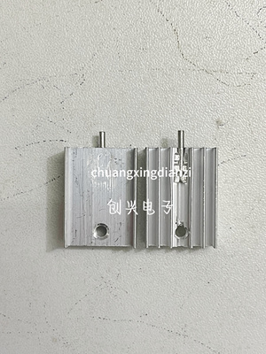 H型散热片  15.5*10.5*21  固定柱直径  1.4mm  创兴电子