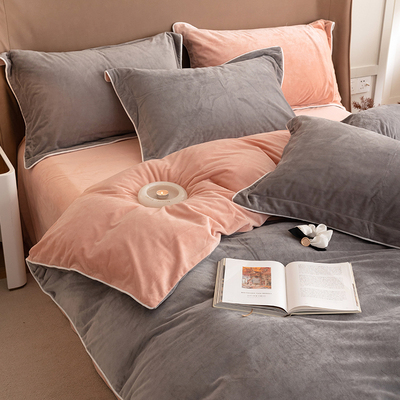 超细密绒毛防静电处理莫兰迪色