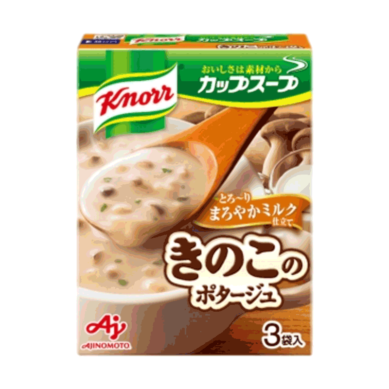 味之素日本进口奶油蘑菇浓汤速食