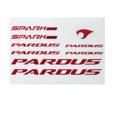 PARDUS瑞豹零售版SPARK EVO自粘标套装信封包装车架贴纸