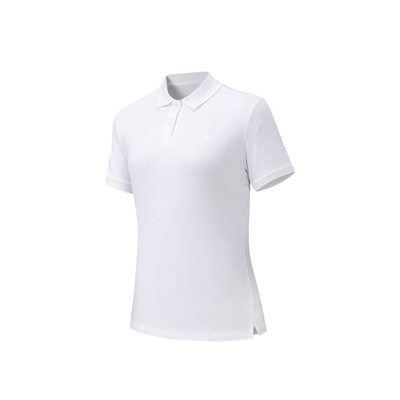 安踏大师POLO衫女正肩商务短袖夏新款9透气休闲T恤上衣162628113