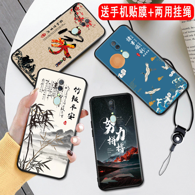 秋昊适用于OPPOA9手机壳。PACM10钢化膜m硅胶0p0pa9卡通0ppoa9防摔popoa简约opa保护套OpOPa9创意0pp0A9潮男