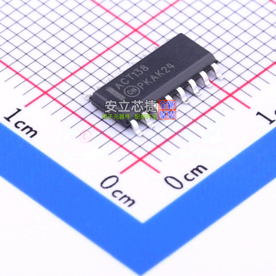 信号开关/编解码器/多路复用器 74ACT138SCX SOIC-16 onsemi(安森