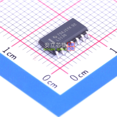 逻辑门 SN74LS136DR SOIC-14 TI/德州 电子元器件配单全新原装