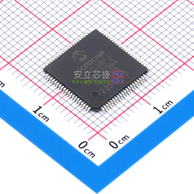数字信号处理器(DSP/DSC) dsPIC33FJ128GP708A-I/PT TQFP-80 MICR