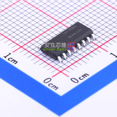 触发器 MC14175BDR2G SOIC-16 onsemi(安森美) 电子元件全新原装