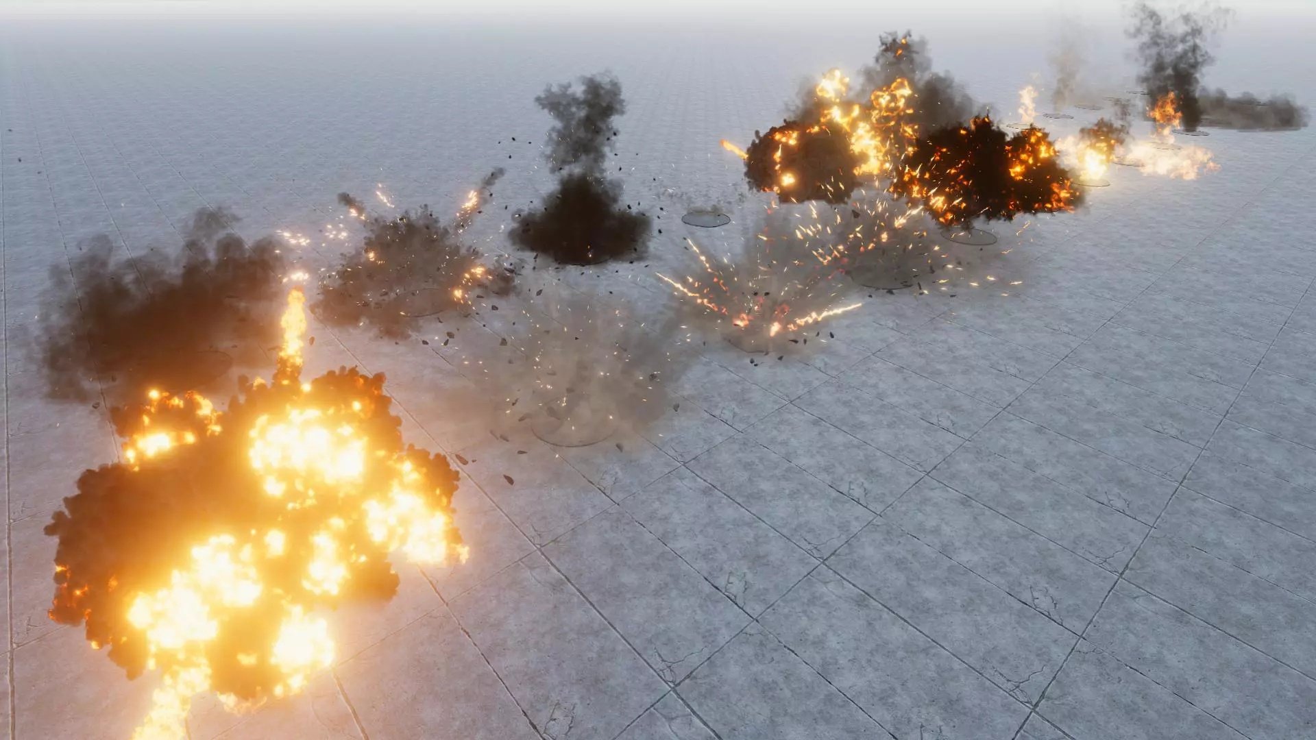 Unity 3D Fire and Explosions 1.1内置/URP/HDRP爆炸火焰特效_虎窝淘