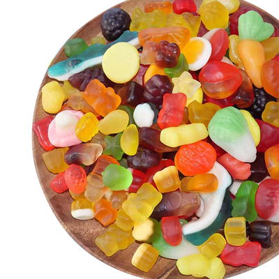 果汁橡皮糖软糖酸砂果味儿童软糖