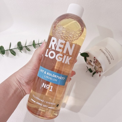 高货洗衣液~瑞典进口REN LOGIK白色彩色衣物洗衣液750ml