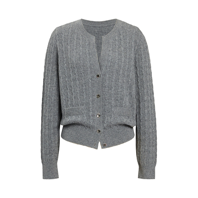 品牌新款100绵羊毛开衫M4C5221