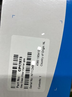 详询议价CP17973，全新未拆封正品原装气相色谱载气捕集