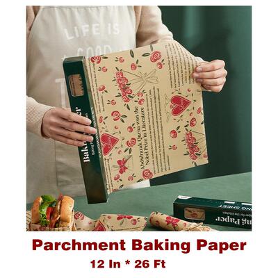 Parchment Baking Paper for Wrap Bread, Burger and Sandwich