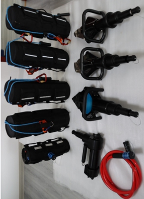 消防水陆两用液压破拆器 PCDS-72A 水下破拆工具组套装 鸿盾安防