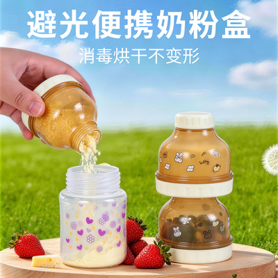 咨询有好礼奶粉分装盒