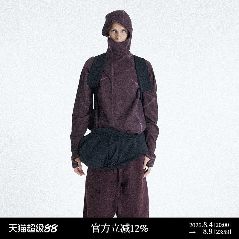 ATTEMPT 染色连帽衫