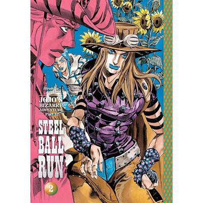 现货 乔乔的奇异冒险：第七部飙马野郎第2卷 荒木飞吕彦 英文原版漫画 JoJo's Bizarre Adventure: Part 7--Steel Ball Run Vol.2