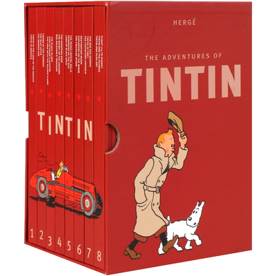 现货 丁丁历险记套装 英文原版 Tintin Collection The Adventures of Tintin 精装 收藏版 丁丁 1-8全套进口原版