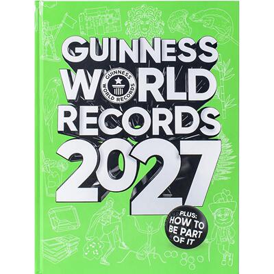 吉尼斯世界纪录大全2027 章节涵盖自然、人类、科学和体育 英文原版 Guinness World Records 2027