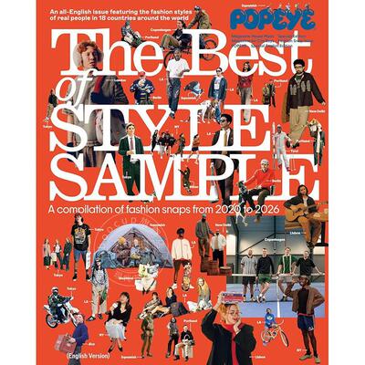 进口英文 POPEYE Special English Edition The Best of STYLE SAMPLE 时尚穿搭精选集