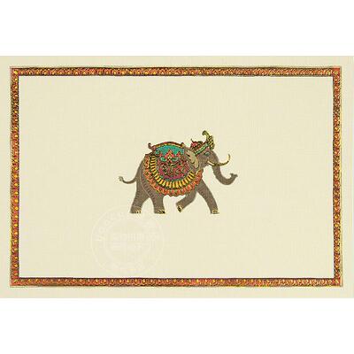 大象节 明信片信封贺卡 文创周边 Peter Pauper Press 英文原版  Elephant Festival Note Cards