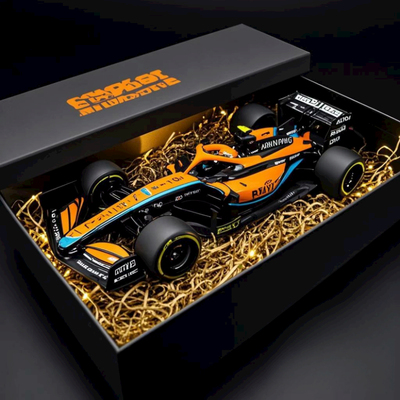 1:24彷真迈凯伦F1 MCL36合金汽车模型方程式拉力赛车车模金属摆件