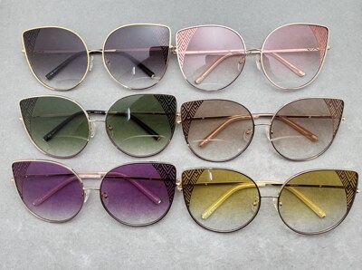 LINDA FARROW琳达法罗女款猫眼复古个性时尚太阳镜新品MW227推荐