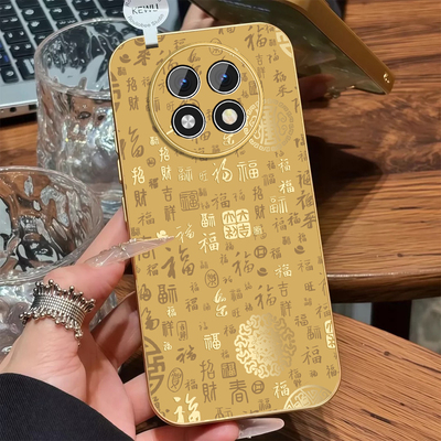 金色百福图适用oppoa1pro手机壳女a2pro磨砂a1x电镀银K11X马年新款A1PRO全包a11x防摔外壳a1活力版保护套情侣