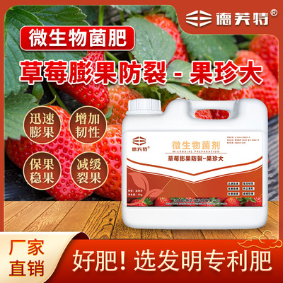 德夫特源头厂家直销草莓专用肥料膨果防裂水溶肥保果稳果冲施肥料