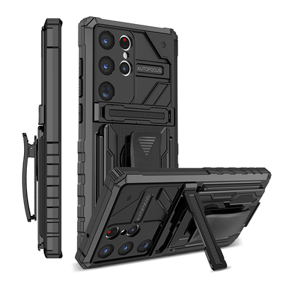 适用galaxy三星S21+plus手机壳fe磨砂G9980保护套S21ultra户外登山G9960带支架背夹S21U男全包镜头防摔硬壳