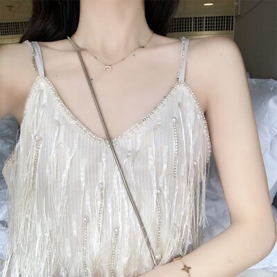 Small white  Hepburn wind small formal attire skirt