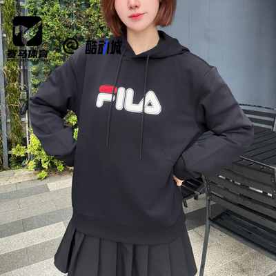 FILAORIGINALE黑色男女加绒卫衣