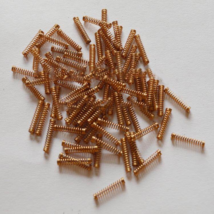 铜弹簧导电铜丝弹簧磷铜线压簧压缩弹簧导电拉簧扭簧弹簧定做_虎窝淘
