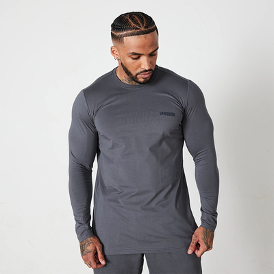 VQ男士纯原运动休闲长袖轻薄健身