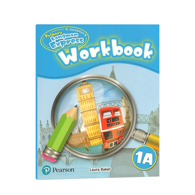 现货原版 primary longman express workbook 123456AB 综合练习册 /综合练习册教师用书 朗文培生少儿英语教辅 朗文快车听说读写