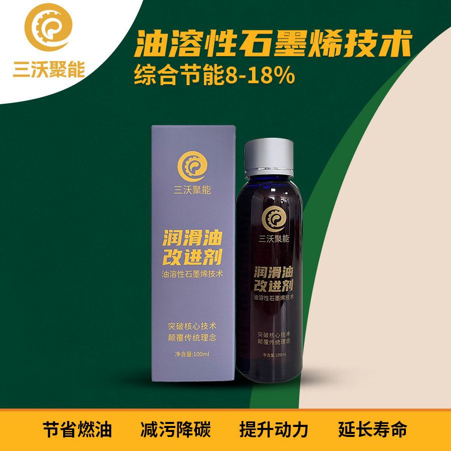 三沃聚能 润滑油改进剂 适用汽车发动机降低噪音提升动力节省燃油