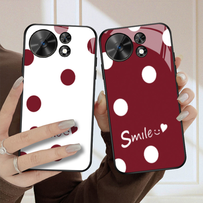 适用华为麦芒40手机壳麦芒30网红新款潮流波点智选A20保护套10SE全包时尚玻璃硬壳麦芒9超薄防摔8高级男女款