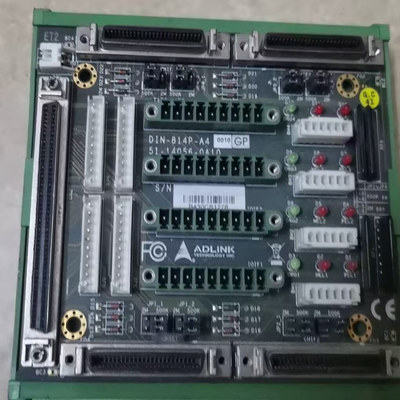 台湾凌华二手拆机 ADLINK 端子板 DIN-814P-A4现货