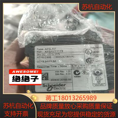 原装XPSAV1111324VD安全继电器成色很