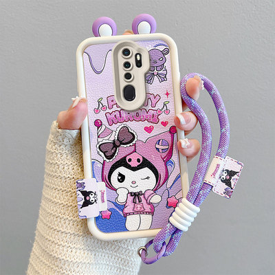 适用oppo a5 2020手机壳时尚潮女款a9 2020硅胶可爱少女opop a92020小羊皮纹a52o2o保护套日韩可爱女oopo小新