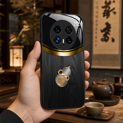 【华为Mate 70Pro专用】A10047奢华冰透玻璃手机壳，券后价只要38元