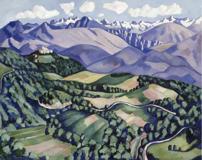 YC585【美国】马斯登·哈特利Marsden Hartley 抽象油画电子图库