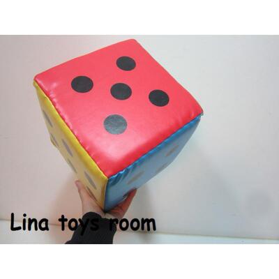 20/12cm Big Large Dice Sponge Party Game Props Teaching Aid