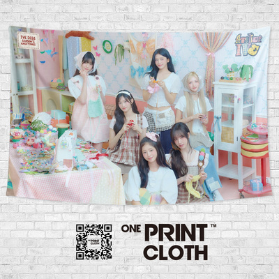 IVE张元英安宥真应援写真挂布