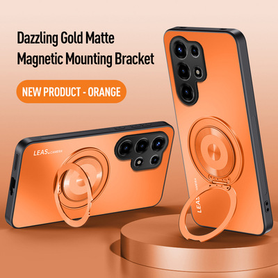 适用传音Tecno Pova Slim 5G手机壳新款TecnoPovaSlim5G保护套金属磨砂镜头膜全包边带支架case铝合金外壳男