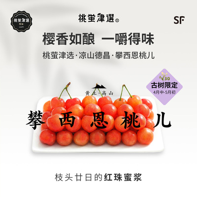 樱香如酿！攀西老品种恩桃儿礼盒