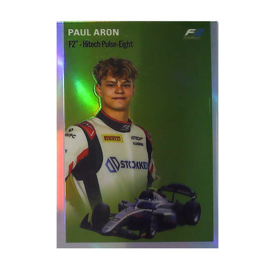 Topps 保罗 阿隆 Paul Aron 车手卡一级方程式F1收藏卡